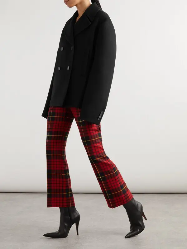 Alexander McQueen Double-breasted Wool And Cashmere-blend Coat