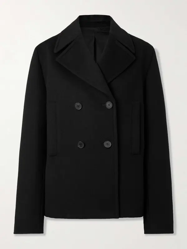 Alexander McQueen Double-breasted Wool And Cashmere-blend Coat