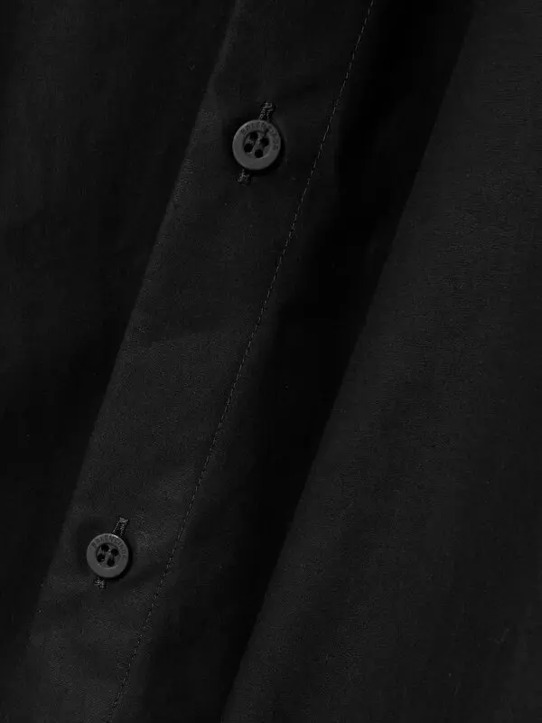 Balenciaga Cotton-poplin Mini Shirt Dress