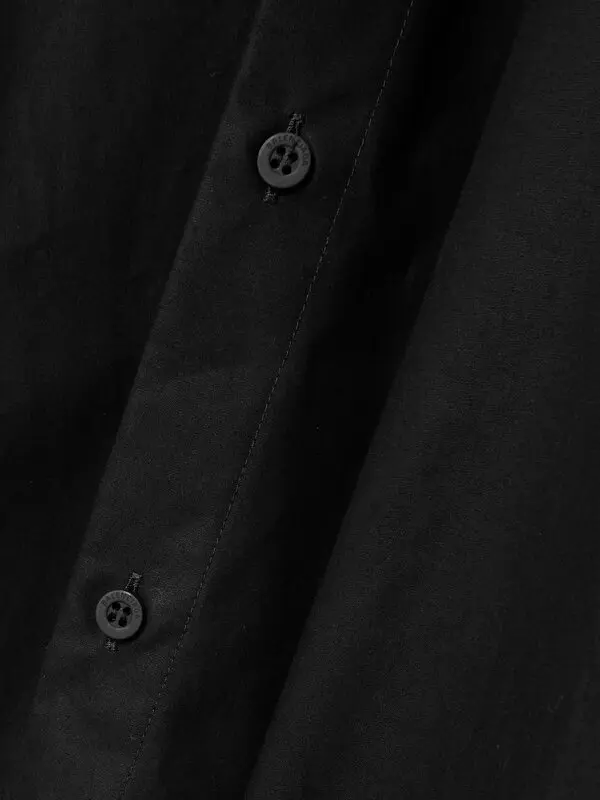 Balenciaga Cotton-poplin Mini Shirt Dress