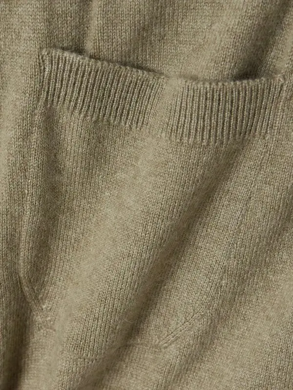 Loro Piana Cashmere Track Pants - Green