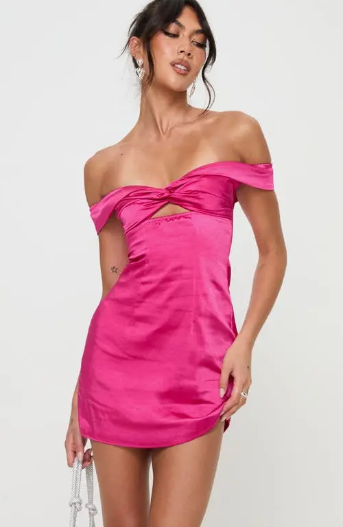 strapless open back dress Anya Mini Dress Black