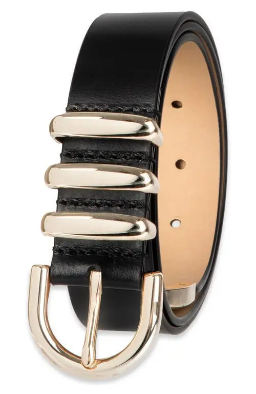 Cole Haan Triple Keeper Belt - Black