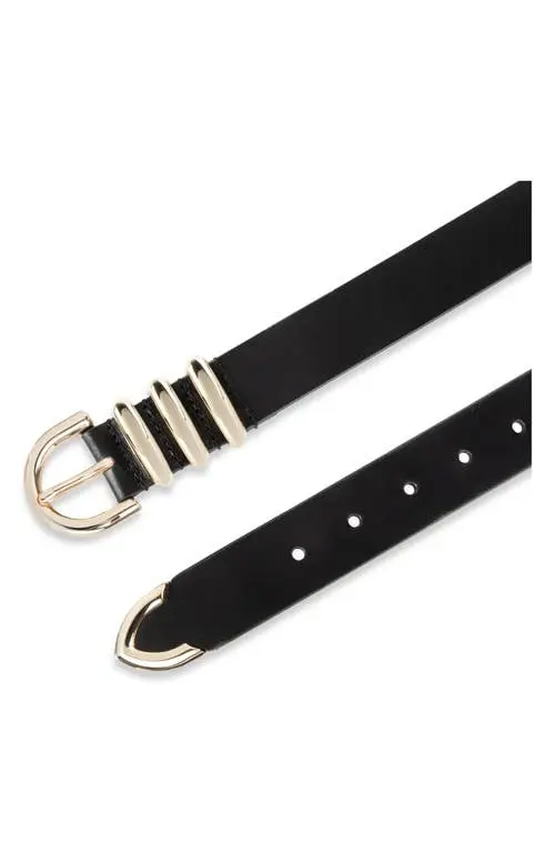 Cole Haan Triple Keeper Belt - Black