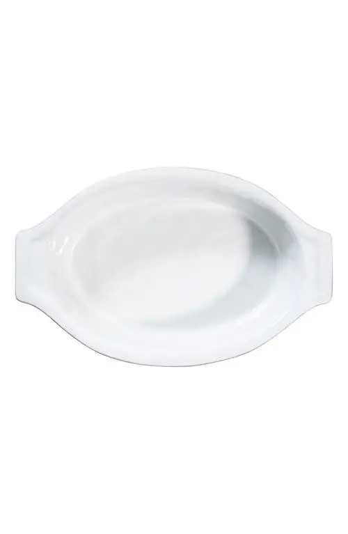 JULISKA Puro Oval Baker - Whitewash