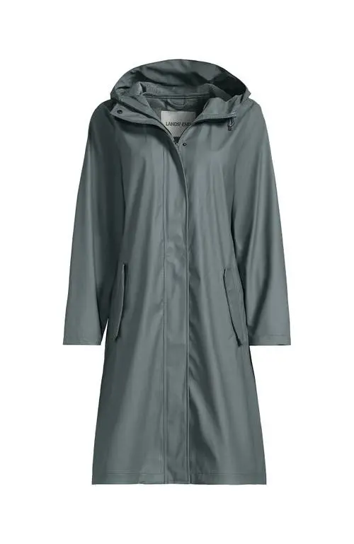 LANDS' END Squall Rain Slicker Coat
