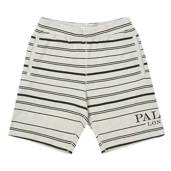 PALACE Printed Stripe Shorts - Grey