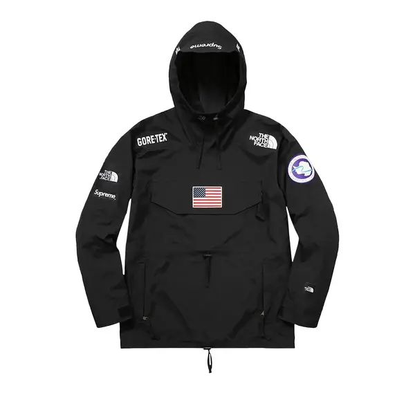 Supreme X The North Face Trans Antarctica Expedition Pullover Jacket - Black