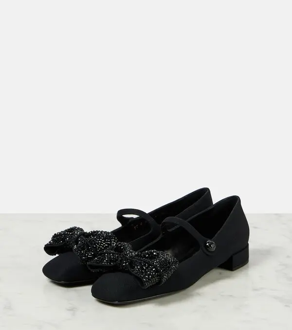 Valentino Garavani Bowjane Mary Jane Flats