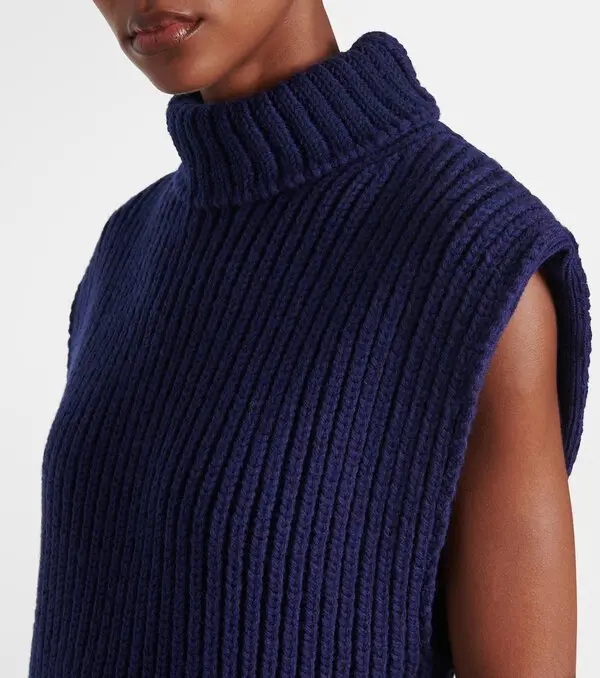 Victoria Beckham Turtleneck Sweater Vest