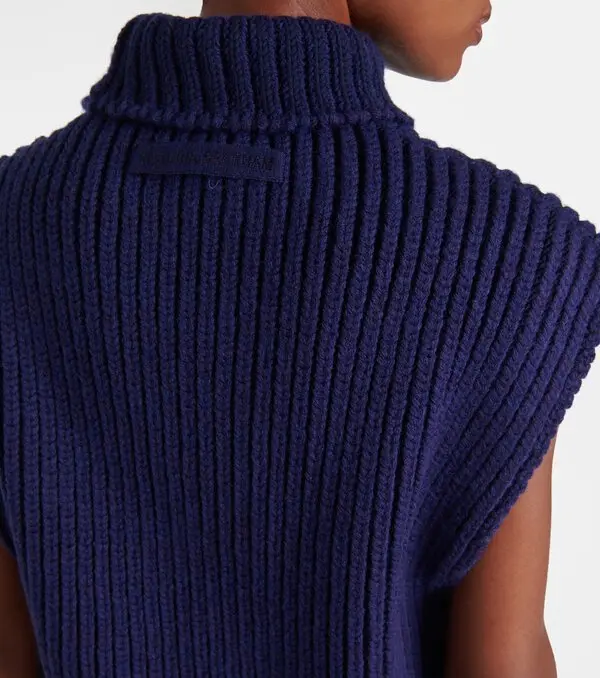 Victoria Beckham Turtleneck Sweater Vest