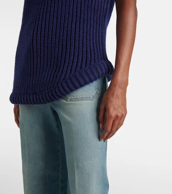 Victoria Beckham Turtleneck Sweater Vest