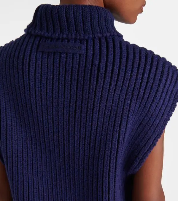 Victoria Beckham Turtleneck Sweater Vest