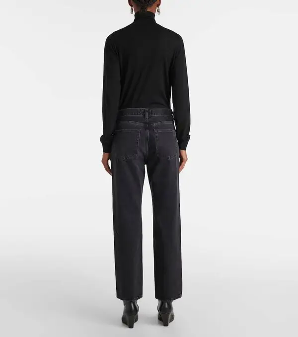 AGOLDE Valen Mid-rise Straight Jeans
