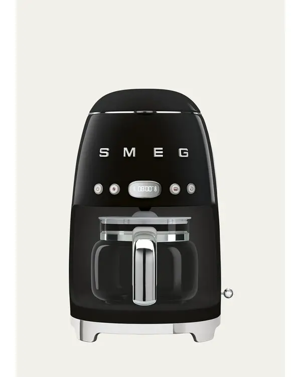 SMEG Retro Drip Filter Coffee Machine - Black