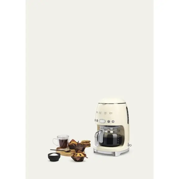 SMEG Retro Drip Filter Coffee Machine - Black