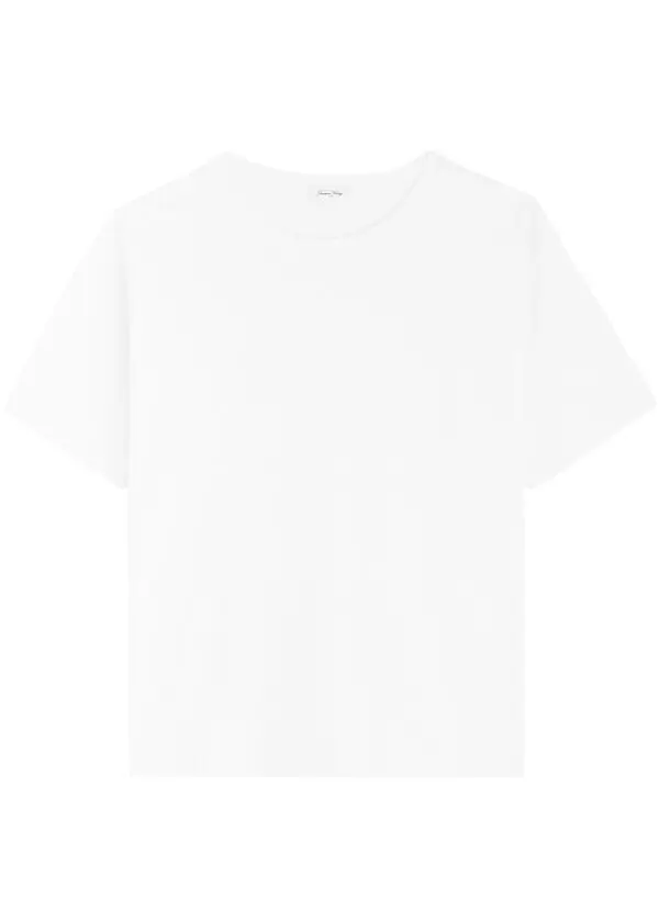 American Vintage Fizvalley Cotton T-shirt - White