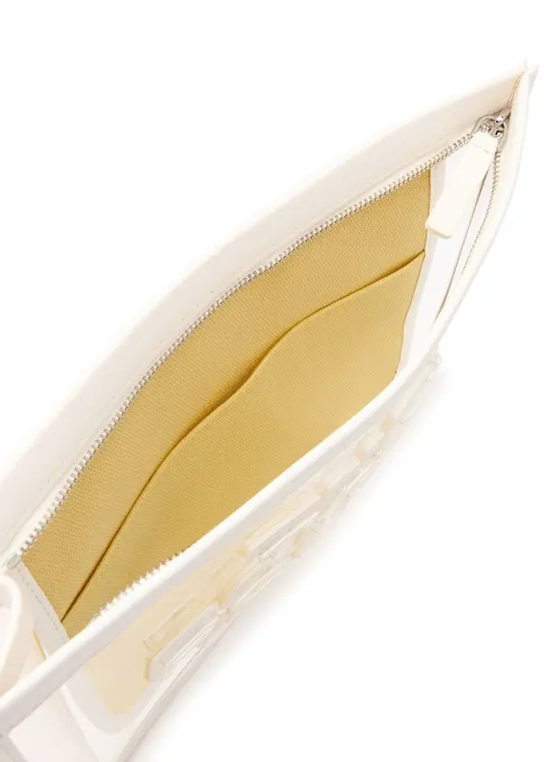 Marc Jacobs Pouch Pvc And Leather Pouch - White