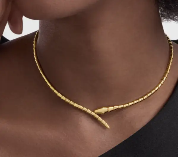 BVLGARI Serpenti Viper Necklace - Gold