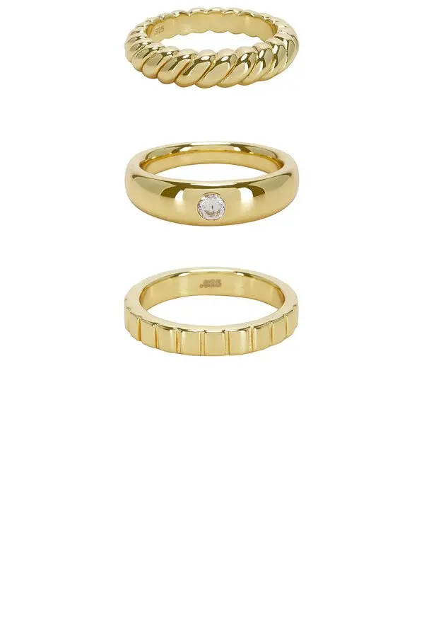 MEGA Ring Stack - 14k Gold Plated