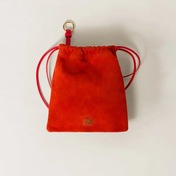Miu Miu Suede Pouch