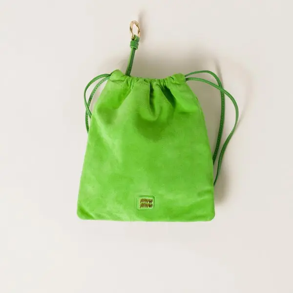 Miu Miu Suede Pouch