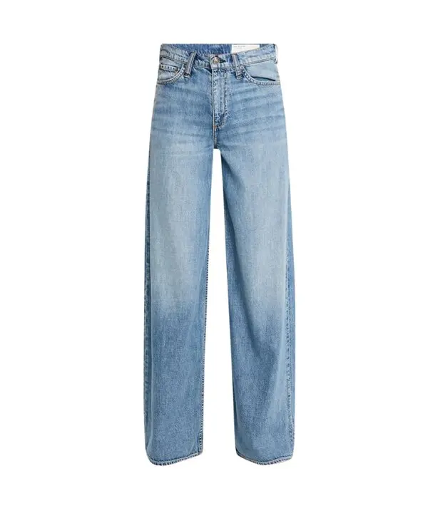 Rag & Bone Featherweight Sofie High-rise Wide-leg Jeans - Beverly