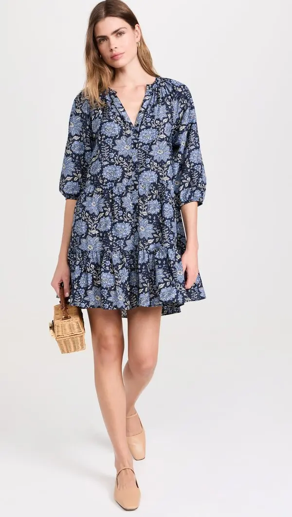 marine mini dress Cora Linen Mini Dress – MST Goods