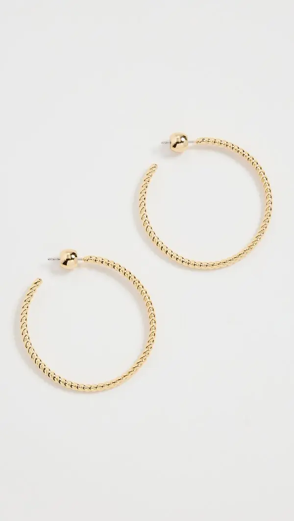 Gorjana Crew Large Hoops
