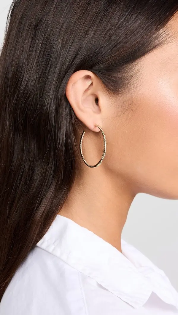 Gorjana Crew Large Hoops