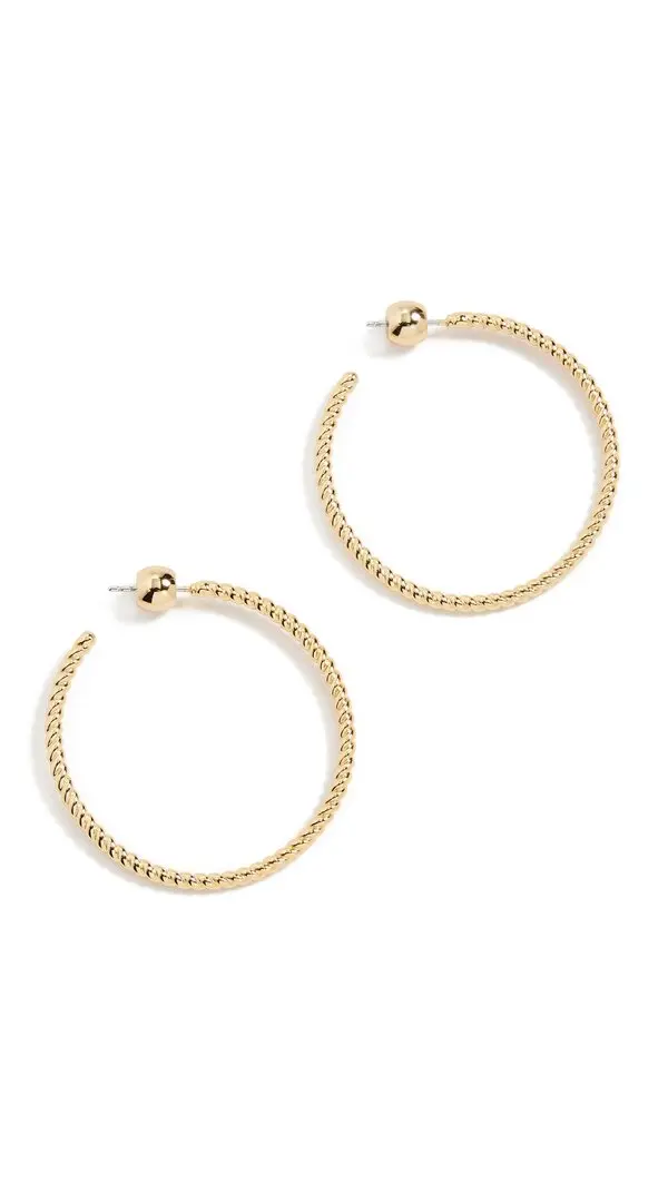 Gorjana Crew Large Hoops