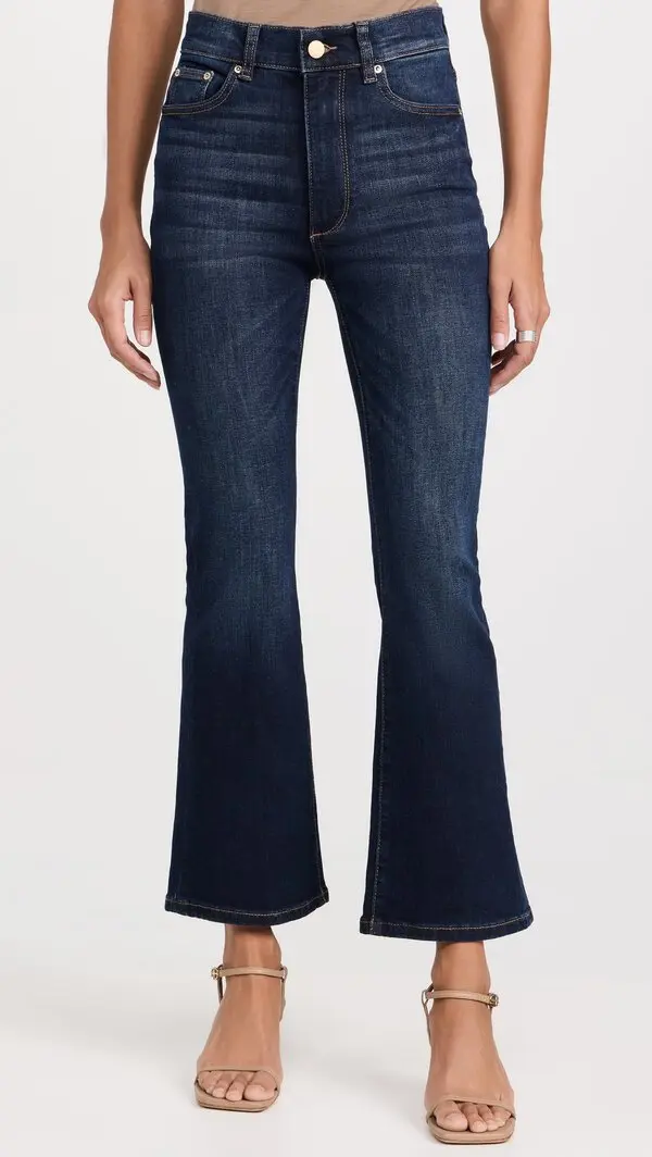 DL1961 Bridget Bootcut High Rise Crop Jeans