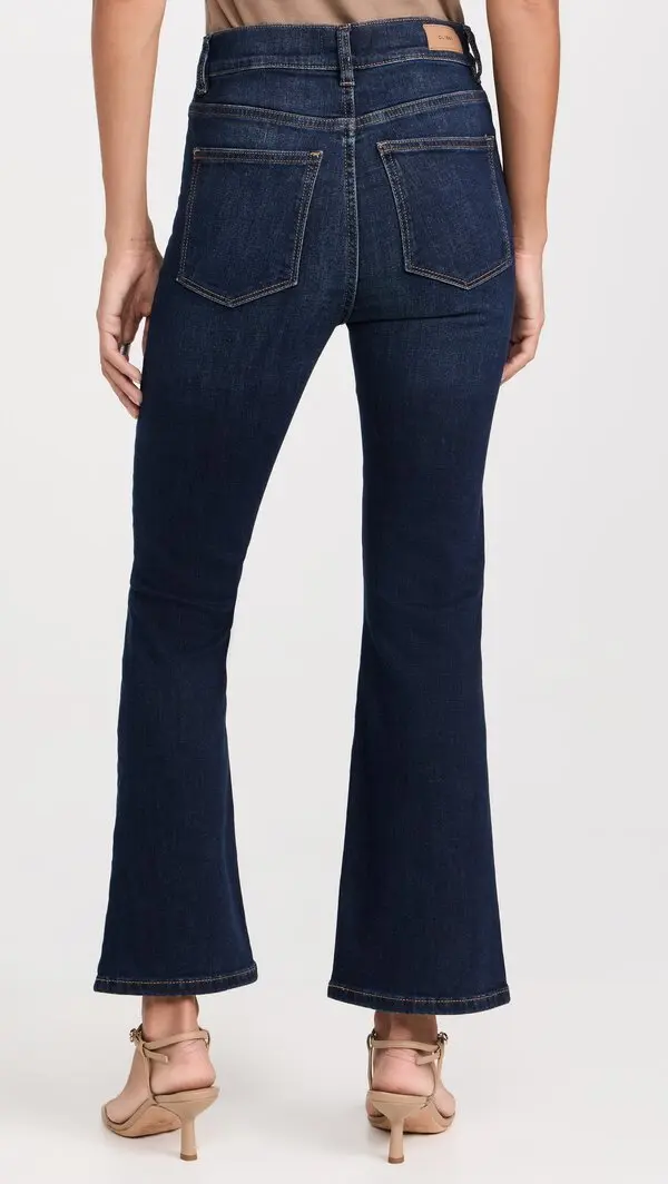 DL1961 Bridget Bootcut High Rise Crop Jeans