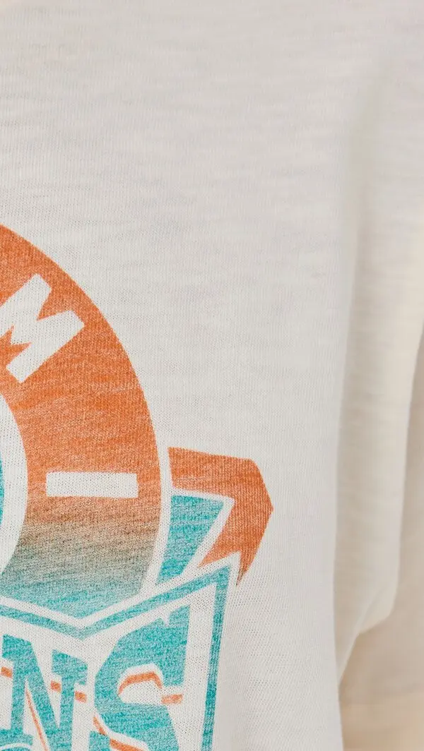 Junk Food Dolphins Crop T-shirt