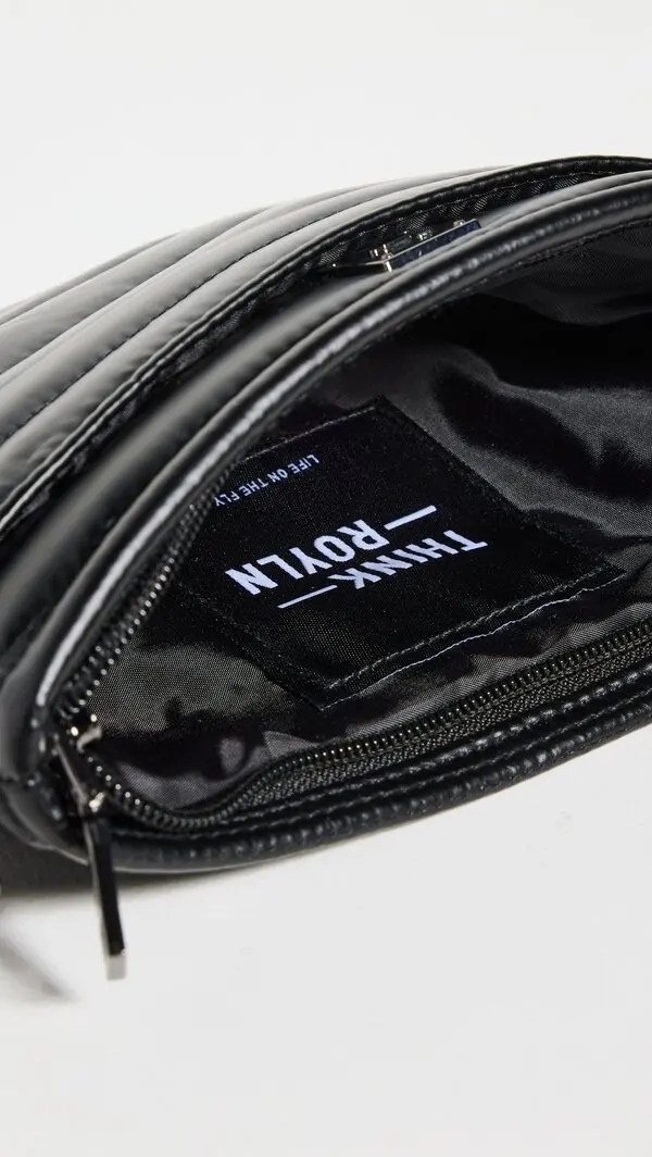 THINK ROYLN The Original Bum Bag - Pearl Black/black/black Web