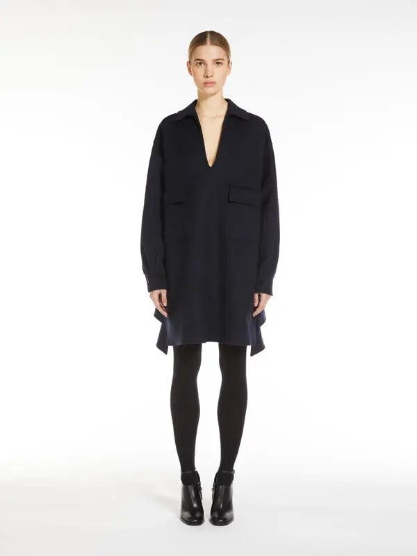 Max Mara Flared Tunic Dress - Ultramarine | Editorialist