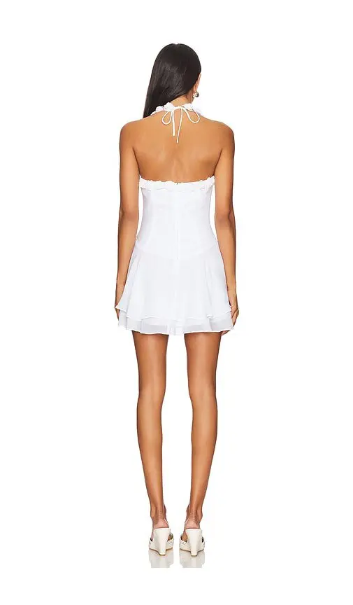 majorelle brittan mini dress Majorelle Brittan Mini Dress In White - 28% Off