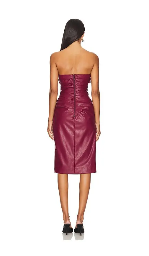 ronny kobo dress burgundy Nasha Dress by Ronny Kobo
