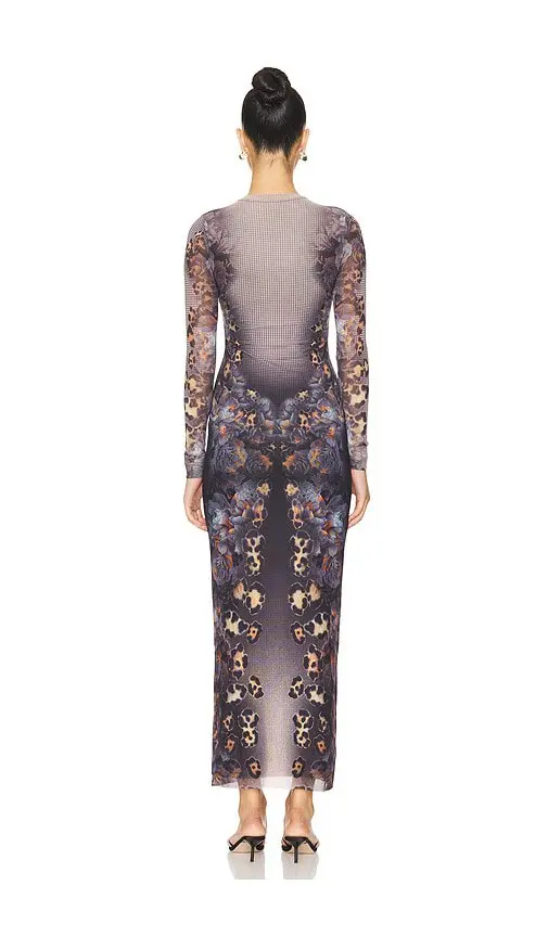 AFRM Didi Dress - Nude Leopard