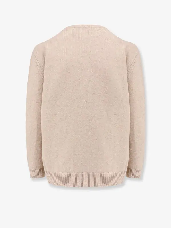 Max Mara Wool And Cashmere Sweater With Sequins