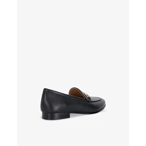 DUNE Snaffle-embellished Leather Loafers