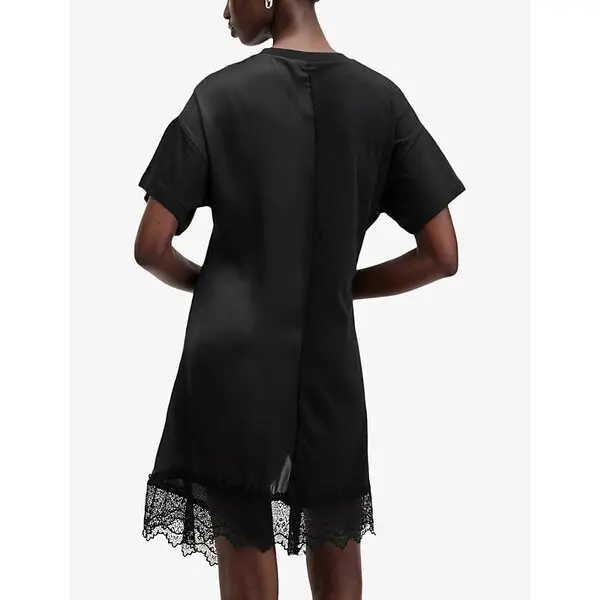 lace up back summer dress Straps Floral Print Ruffle Long Summer Dress with Lace-up Back –  FancyVestido main image 0