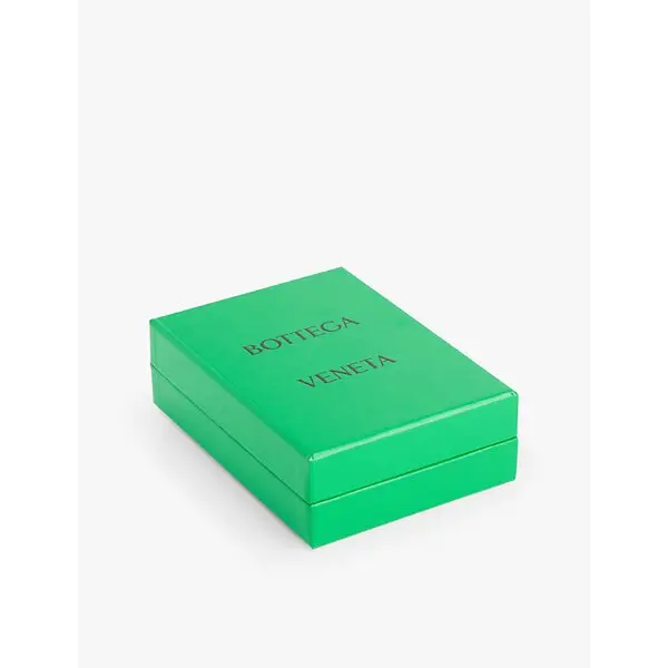 Bottega Veneta Intrecciato Zip Leather Card Holder