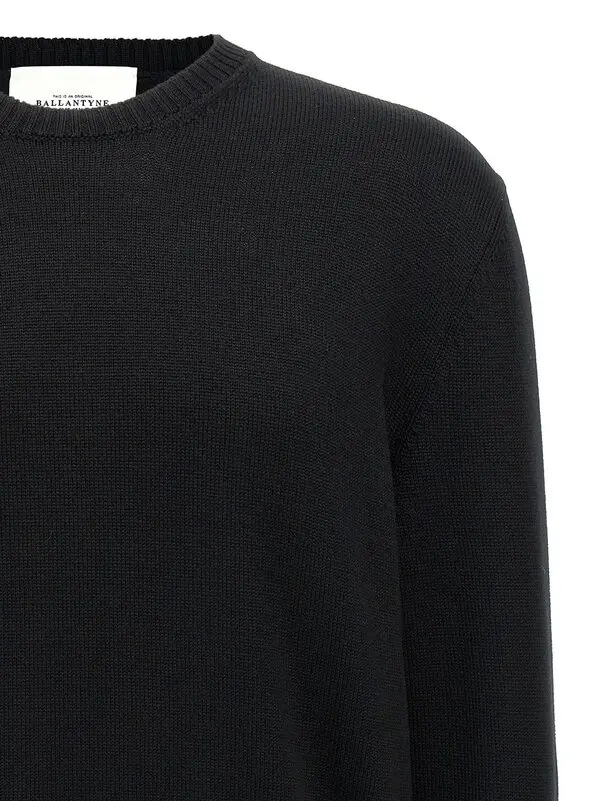 BALLANTYNE Merino Wool Crew Neck Sweater