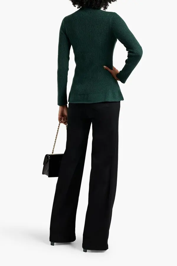 Arch4 Pia Ribbed Cashmere Turtleneck Sweater