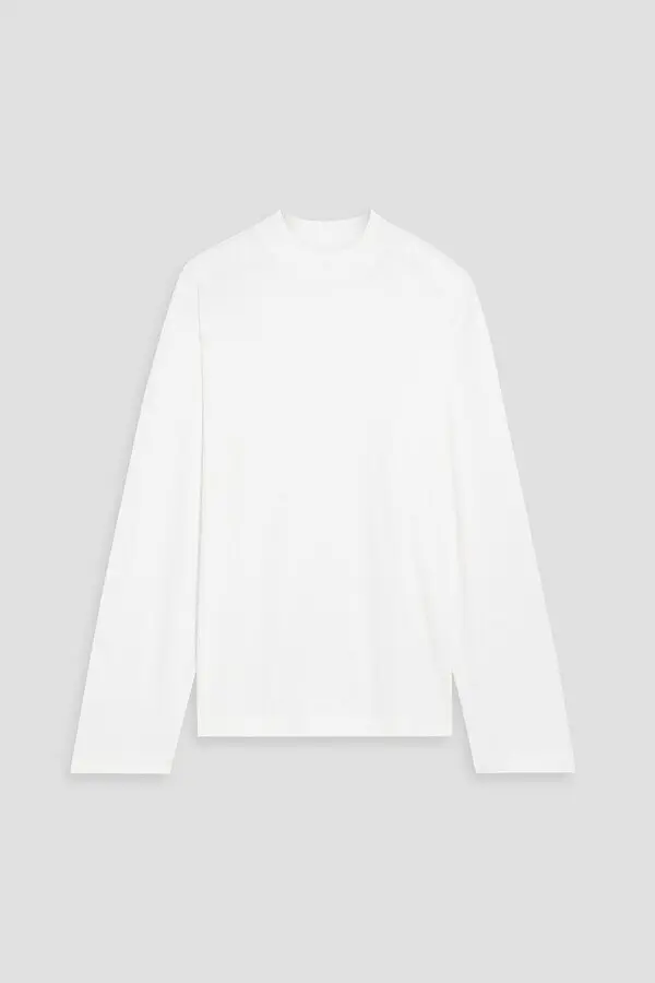 Dries Van Noten Cotton-jersey T-shirt - White