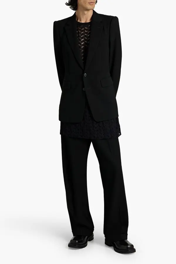 Dries Van Noten Wool-twill Blazer