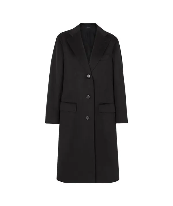 Brioni Wool And Cashmereblend Coat