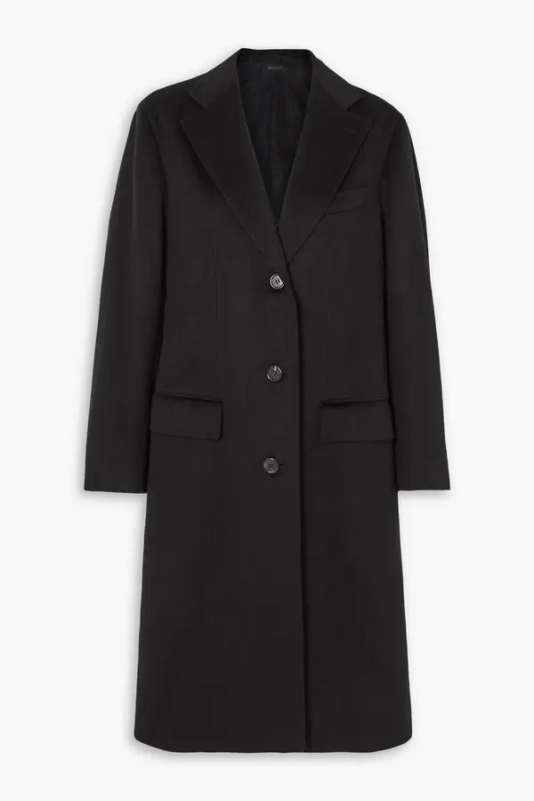 Brioni Wool And Cashmereblend Coat