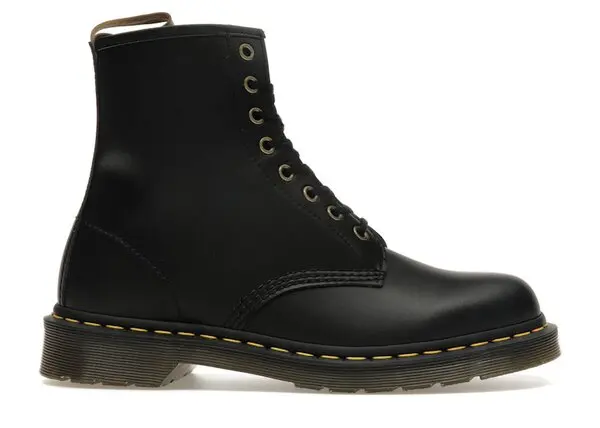 Dr. Martens 1460 Felix Vegan Leather Lace-up Boots - Black